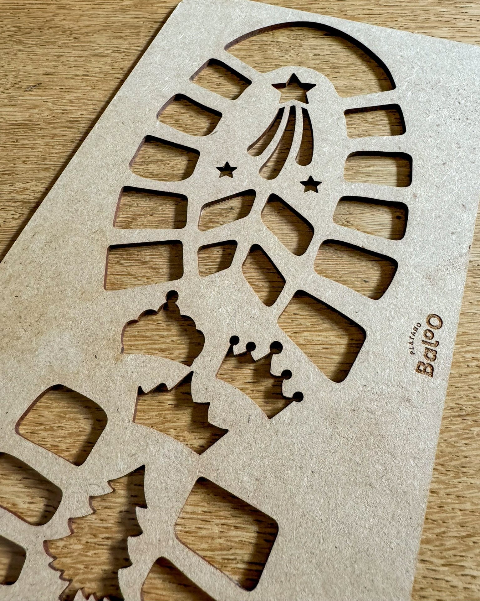 Huellas Papá Noel, Reyes Magos y Duende Travieso — Plátano Baloo